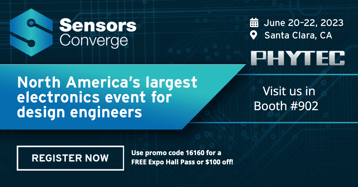 Trade Show - Sensors Converge 2023 AI at the Edge- PHYTEC